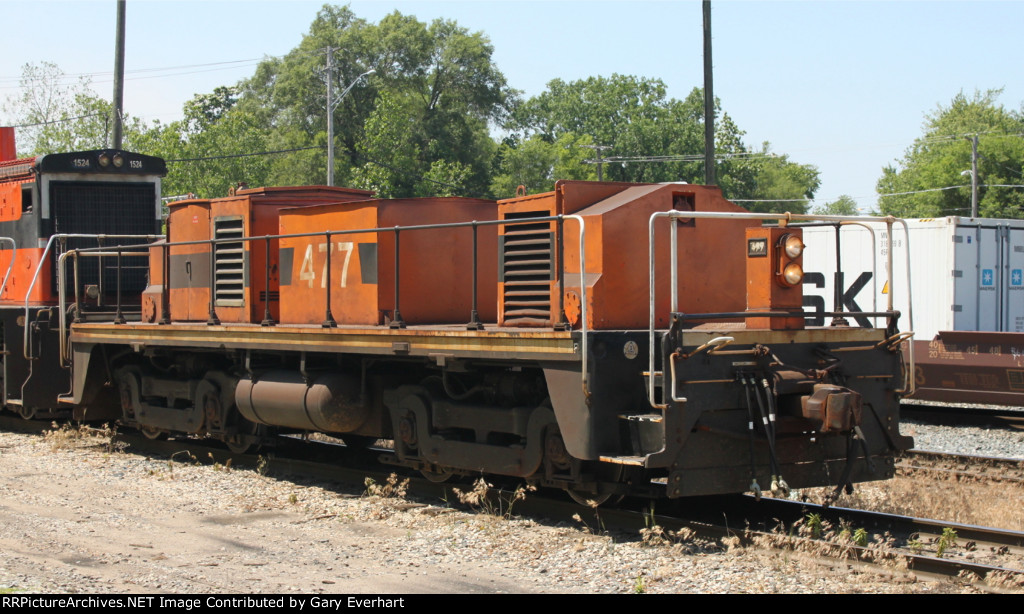 IHB 477 - Indiana Harbor Belt Yard Slug